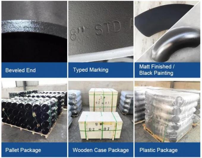 180 Degree Carbon Steel Pipe Elbow Seamless With Forging Machining Process