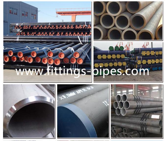 24 Inch Alloy Seamless Steel Pipe P11 P12 P22 Astm A335 For Power Plant