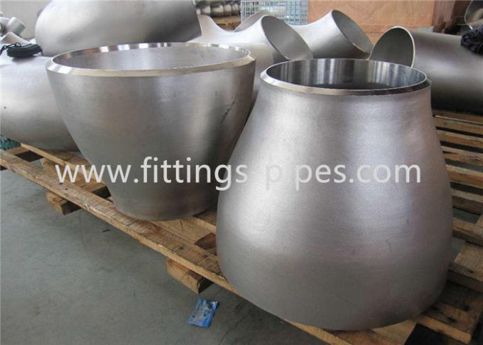 Ss304l Ss316l Stainless Steel Tube Reducer , Eccentric Reducer Pipe Fitting
