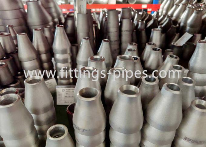 Ss304l Ss316l Stainless Steel Tube Reducer , Eccentric Reducer Pipe Fitting