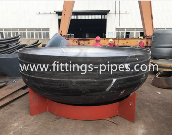 Rolled Forged Steel Pipe End Cap High Pressure 24 Inch Sch160
