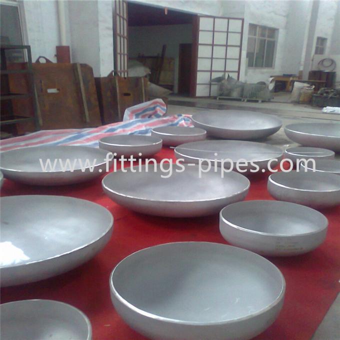 Sch80s Sch160 Butt Weld Pipe Cap , 18 Inch End Cap Fittings