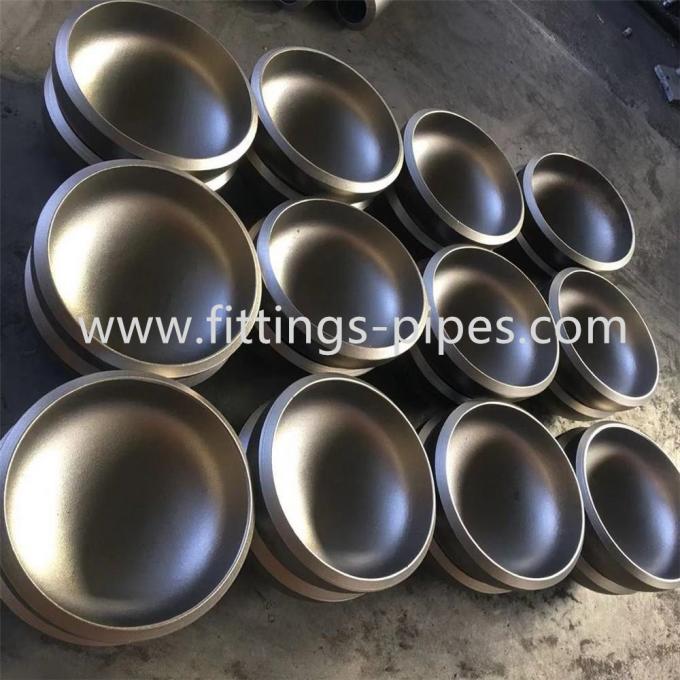 Sch80s Sch160 Butt Weld Pipe Cap , 18 Inch End Cap Fittings