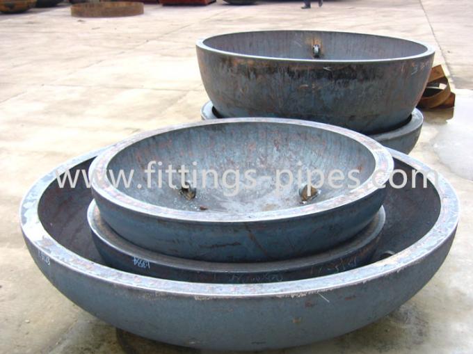 Sch80s Sch160 Butt Weld Pipe Cap , 18 Inch End Cap Fittings