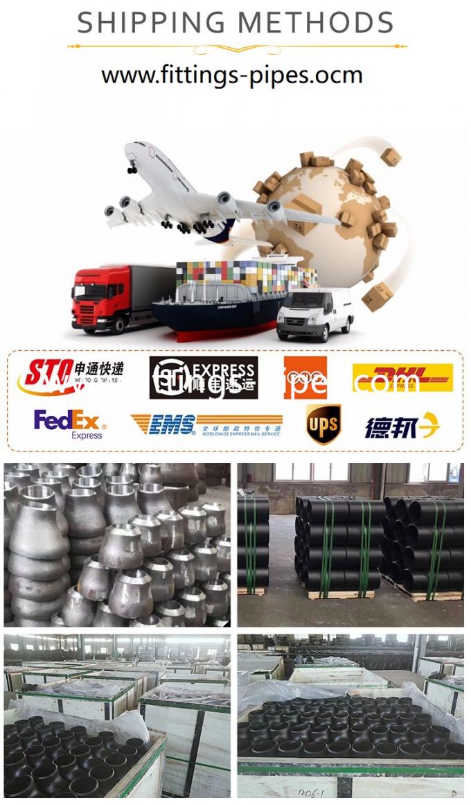 Sch80s Sch160 Butt Weld Pipe Cap , 18 Inch End Cap Fittings