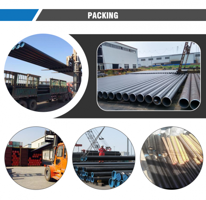 Grade P22 Astm A355 Seamless Steel Pipe Chrome Molybdenum Alloy 16mo3